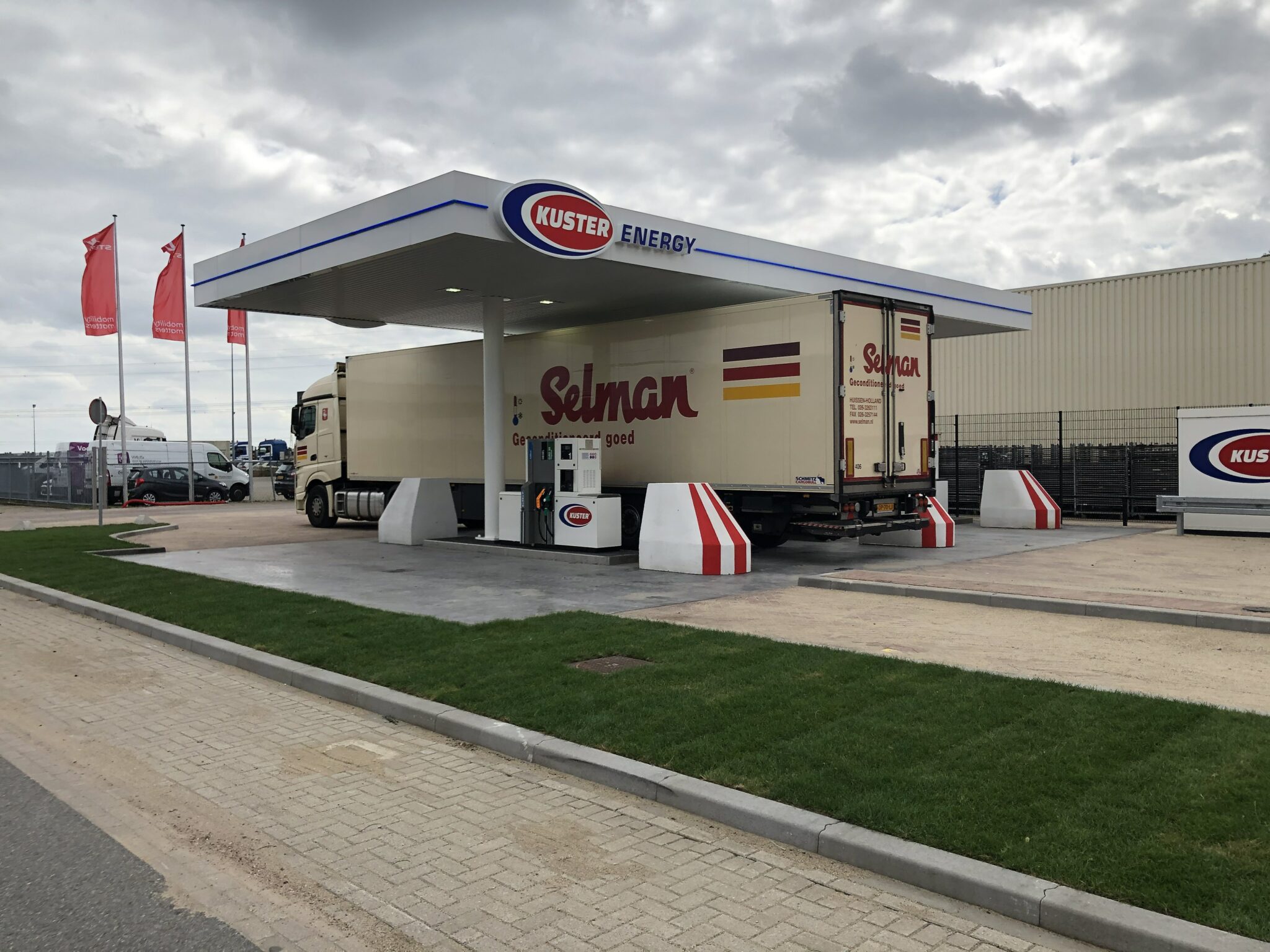 Opening tankstation Selman/Kuster - Selman Transporten BV
